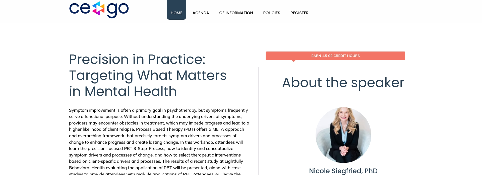 Precision in Practice: Targeting What Matters in Mental Health